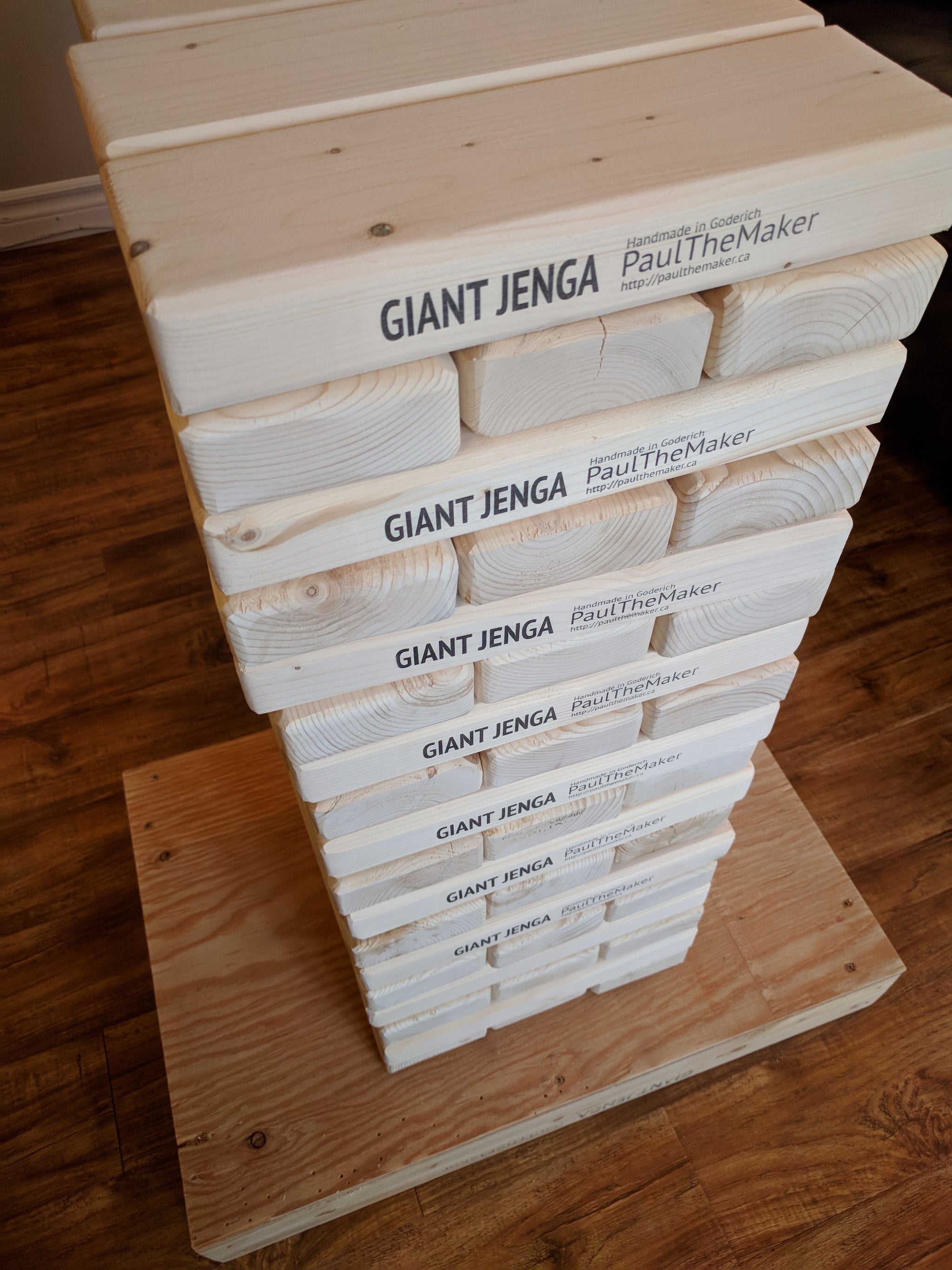 Giant Jenga Set – PaulTheMaker