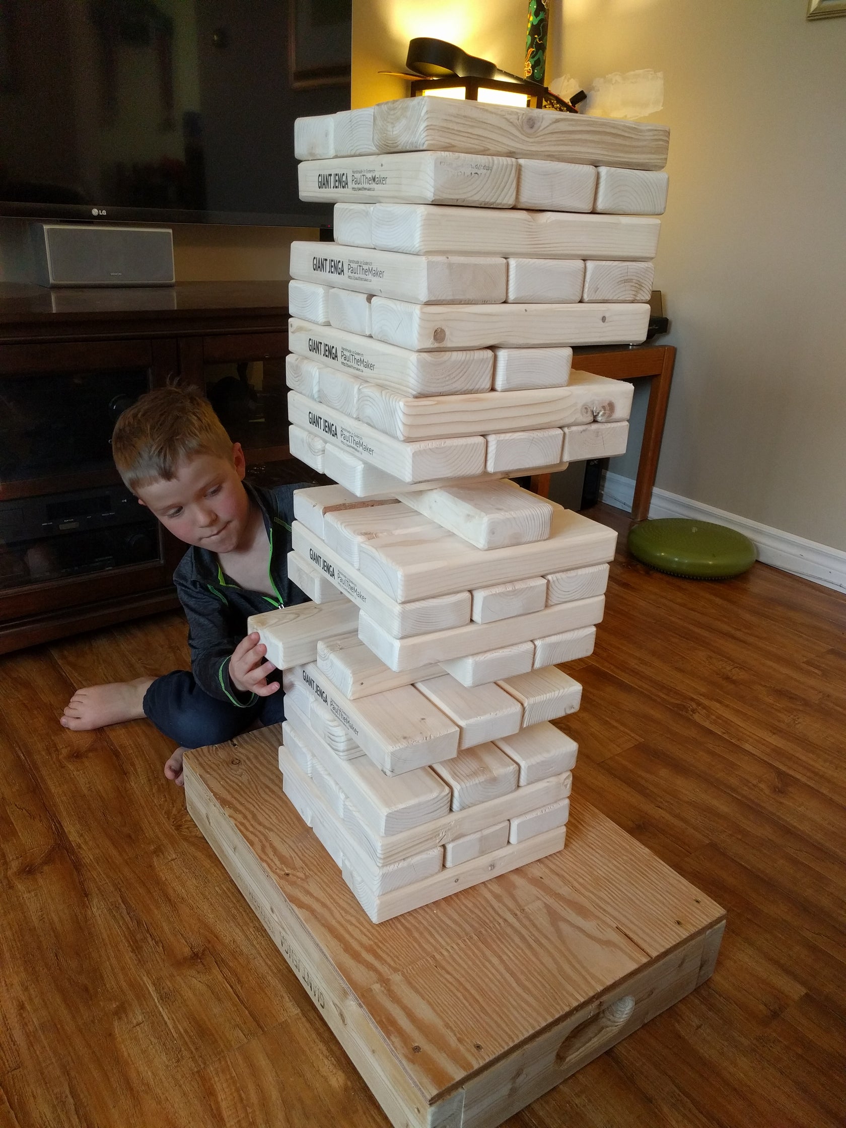 Giant Jenga Set – PaulTheMaker