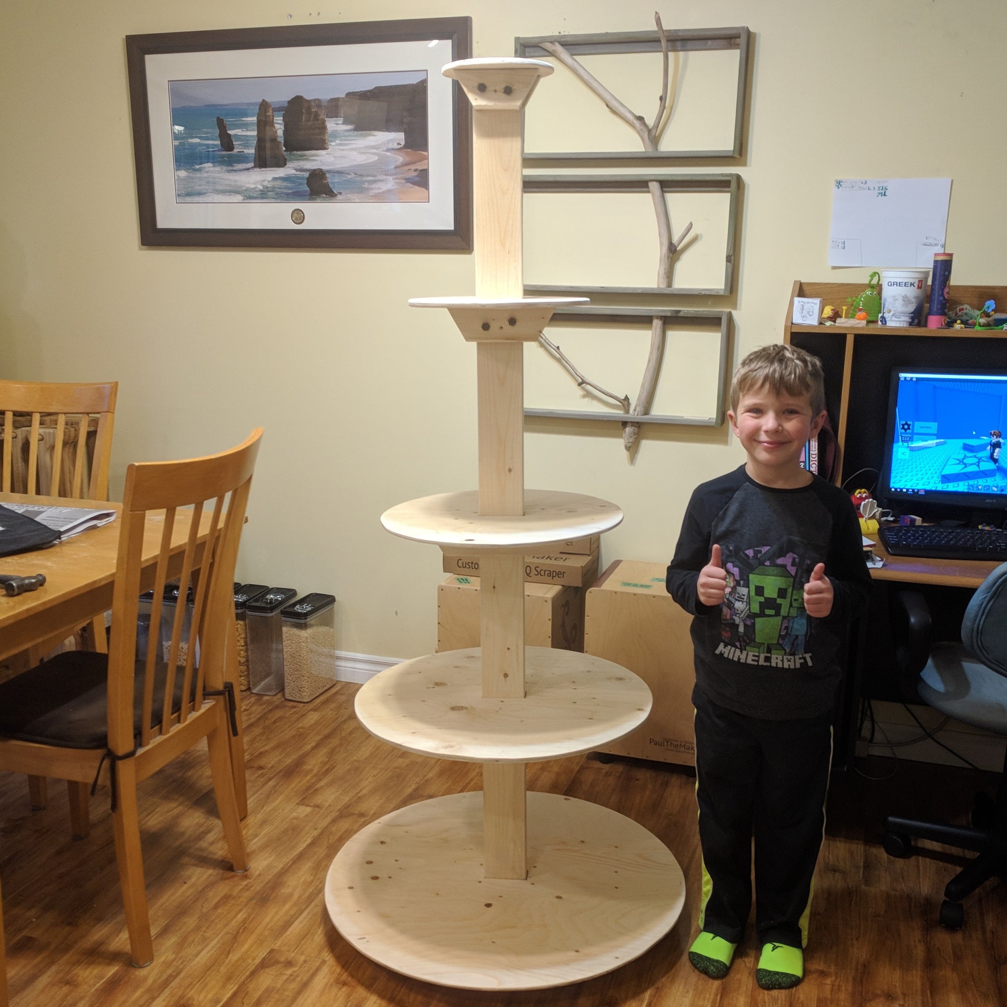 Christmas Village Display Tree – PaulTheMaker