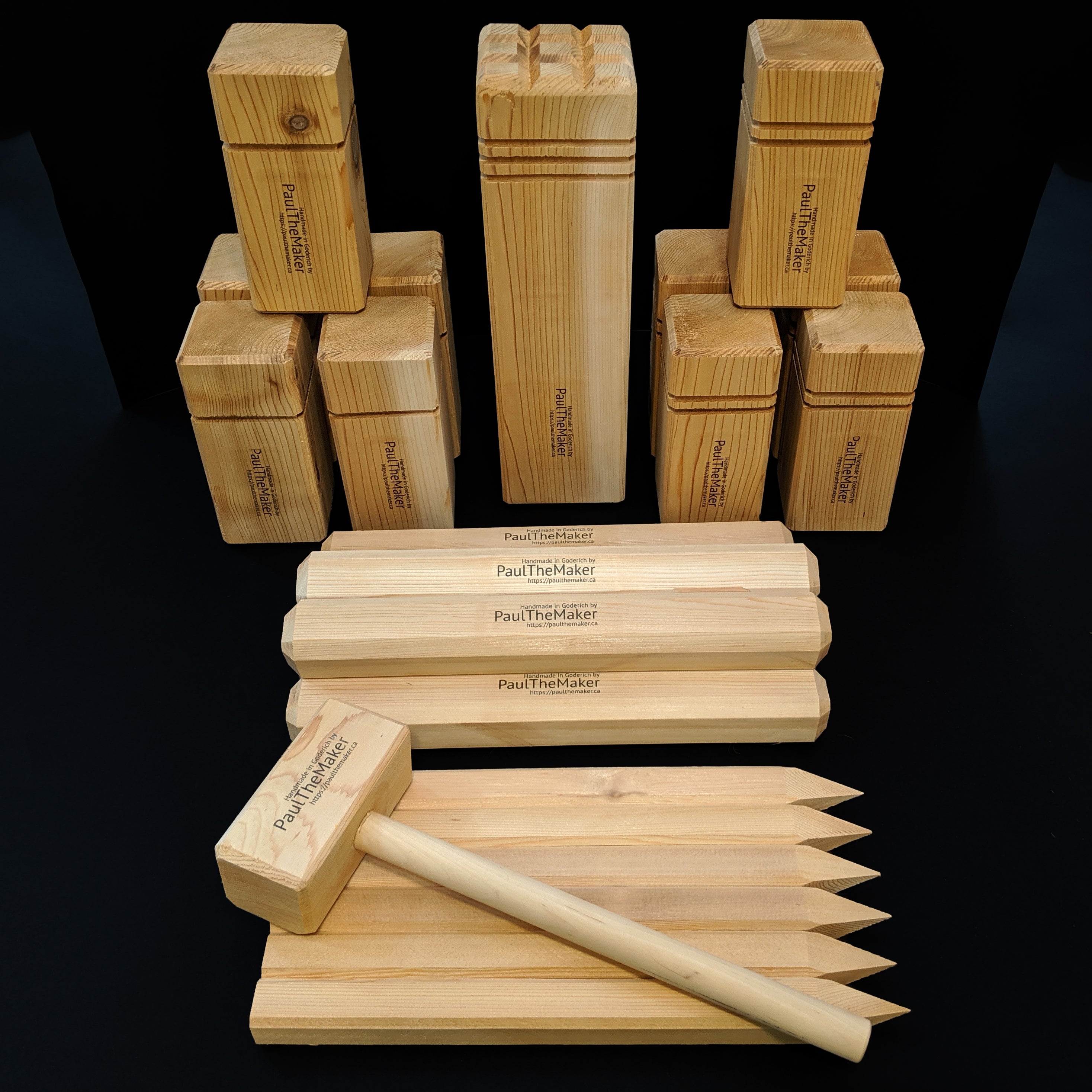 Kubb Set (Local Pickup) – PaulTheMaker