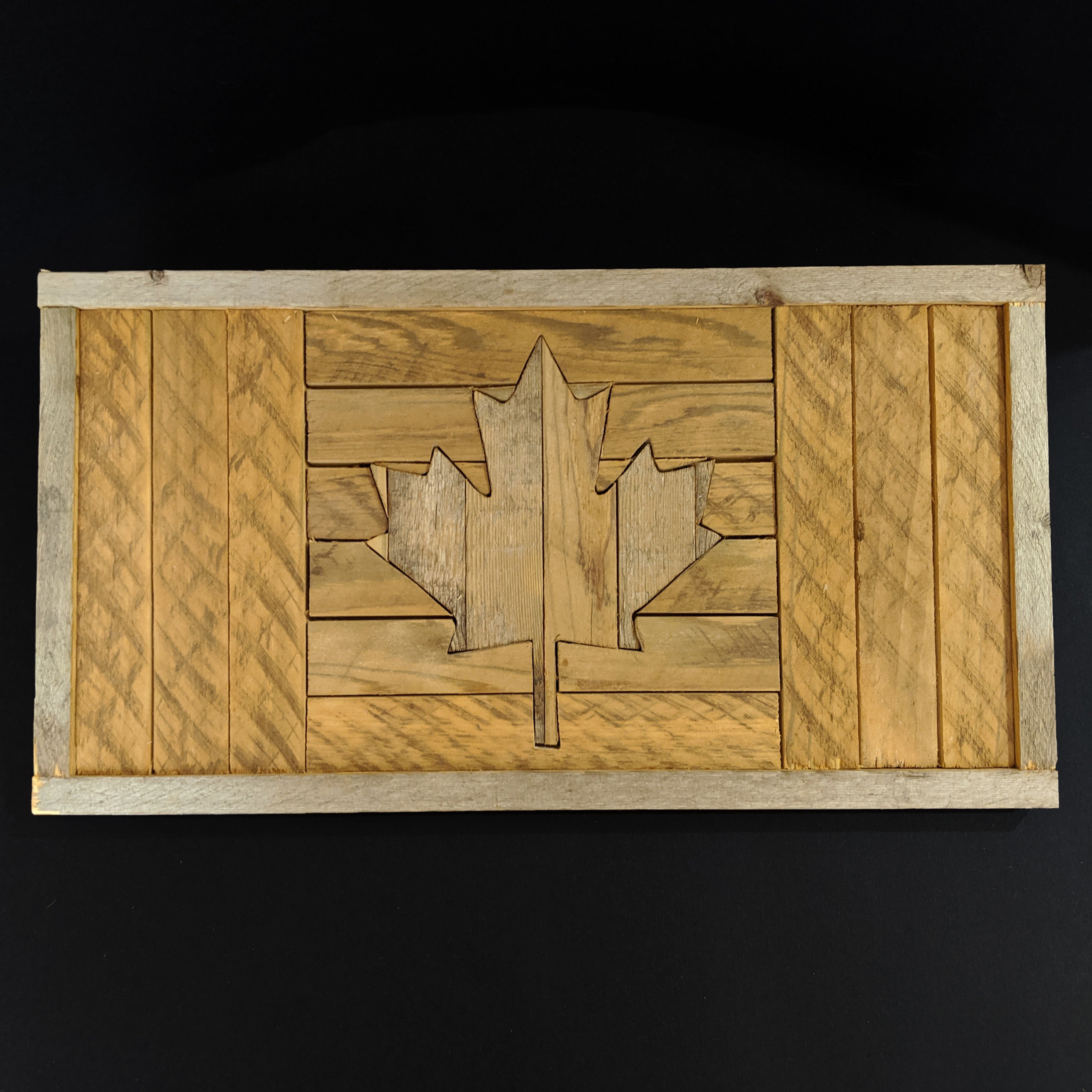 Reclaimed Wooden Rustic Canadian Flag – PaulTheMaker