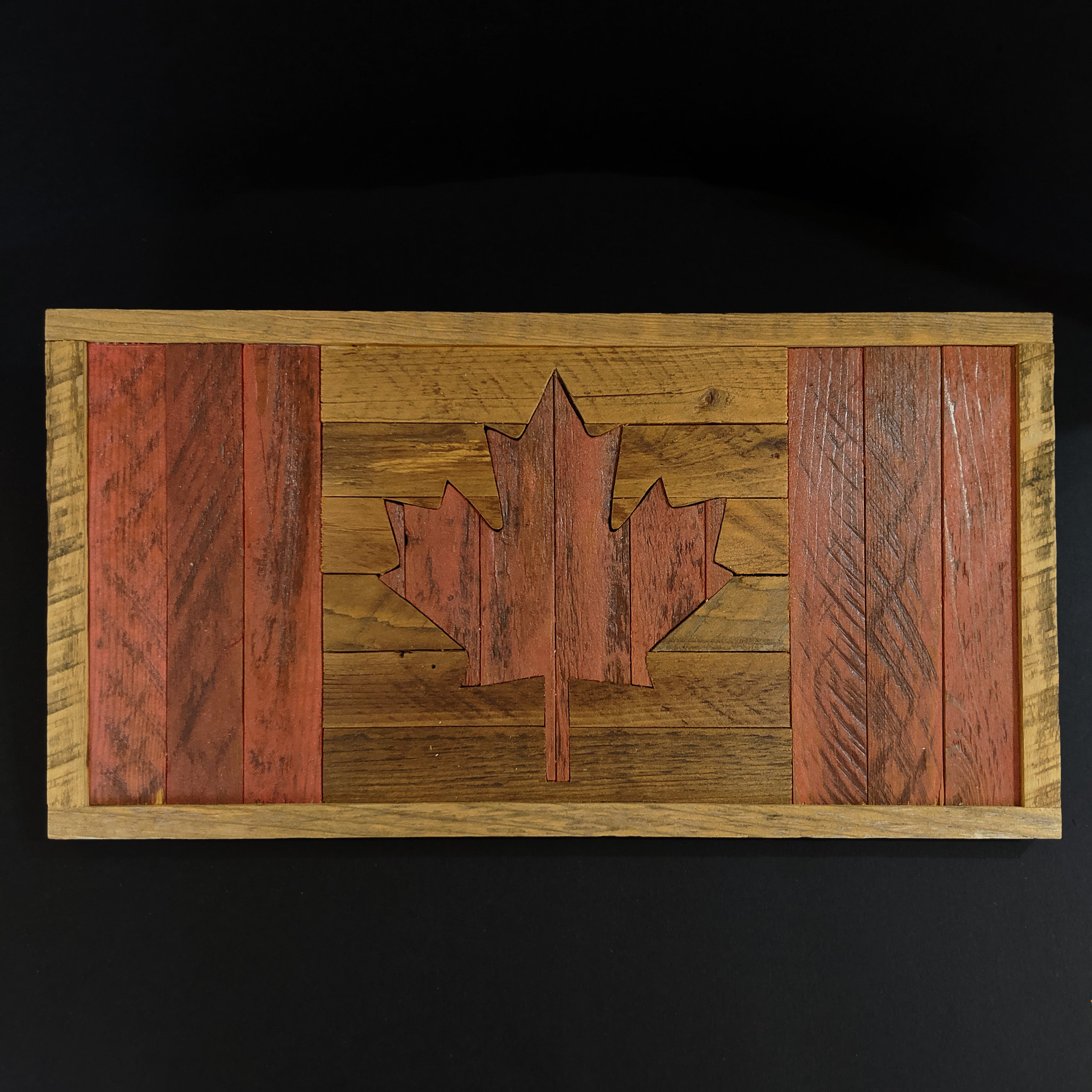 Reclaimed Wooden Rustic Canadian Flag – PaulTheMaker