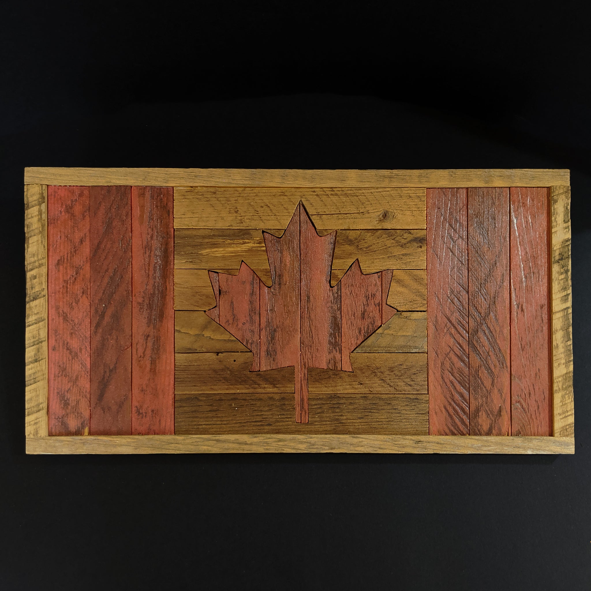 Reclaimed Wooden Rustic Canadian Flag – PaulTheMaker